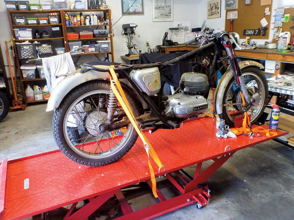 A small-bore Bultaco road burner, restored to a showroom shine - Hemmings
