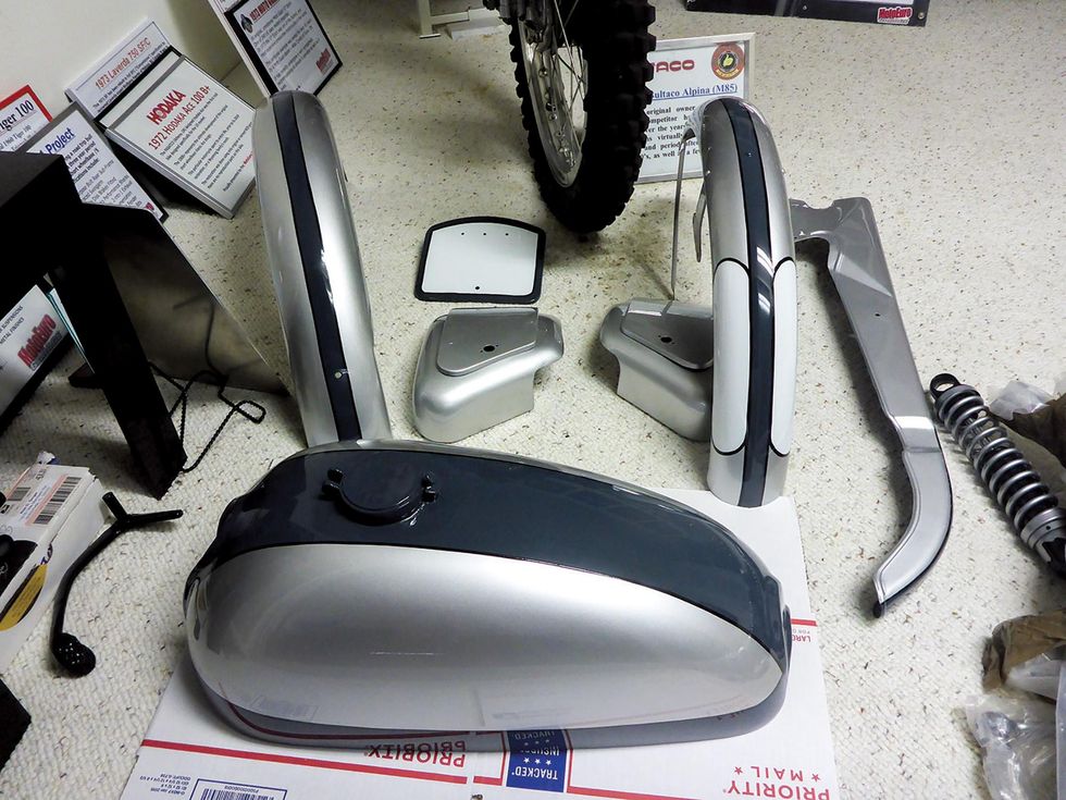 A small-bore Bultaco road burner, restored to a showroom shine - Hemmings