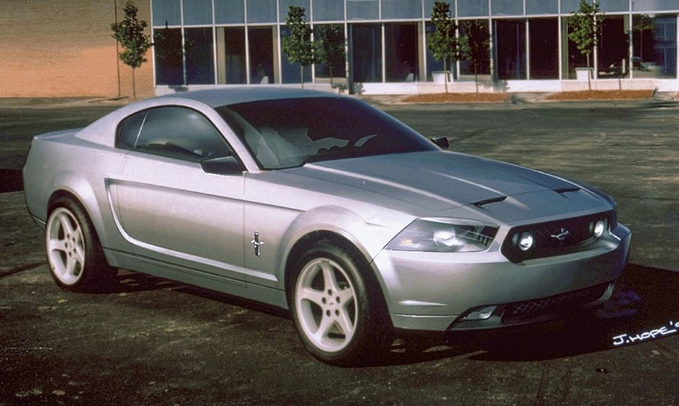 Concept Car Styling that Paved the Way for Ford's S197 Mustang and ...