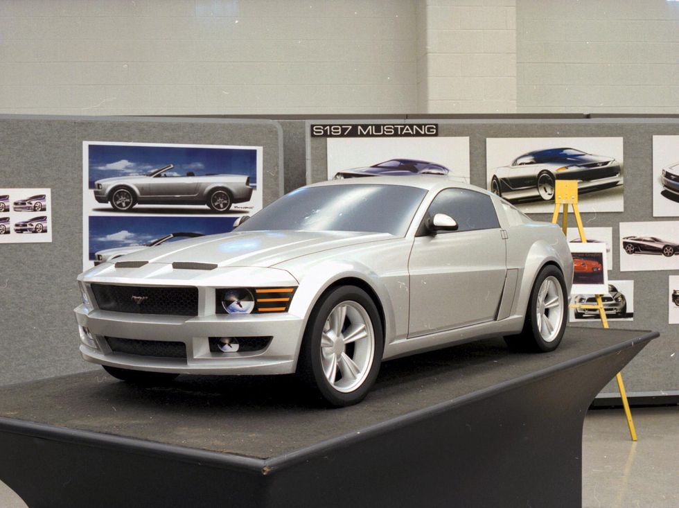 Concept Car Styling that Paved the Way for Ford's S197 Mustang and ...