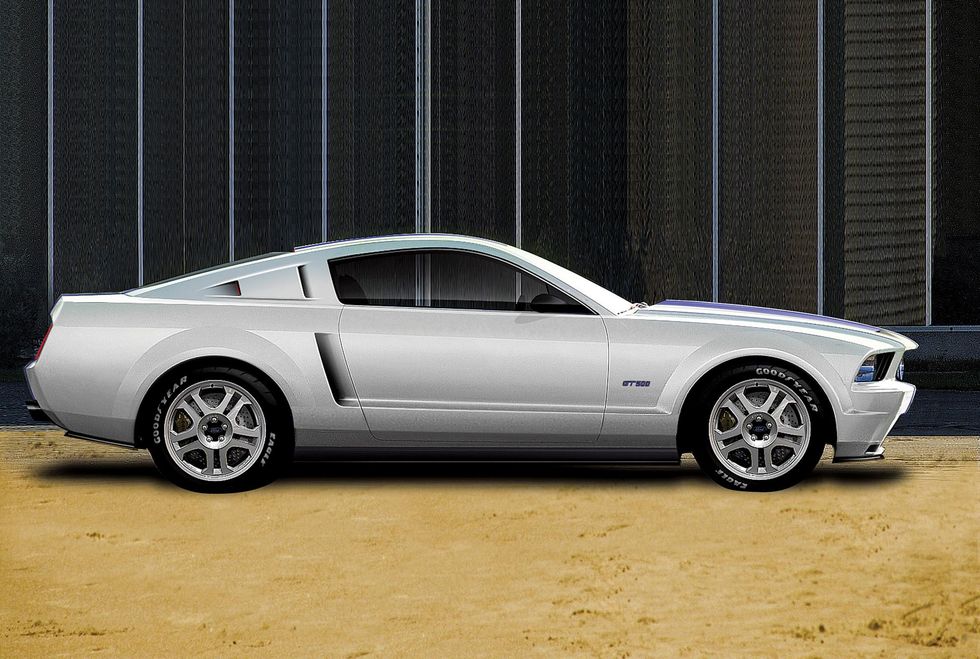 Concept Car Styling that Paved the Way for Ford's S197 Mustang and ...