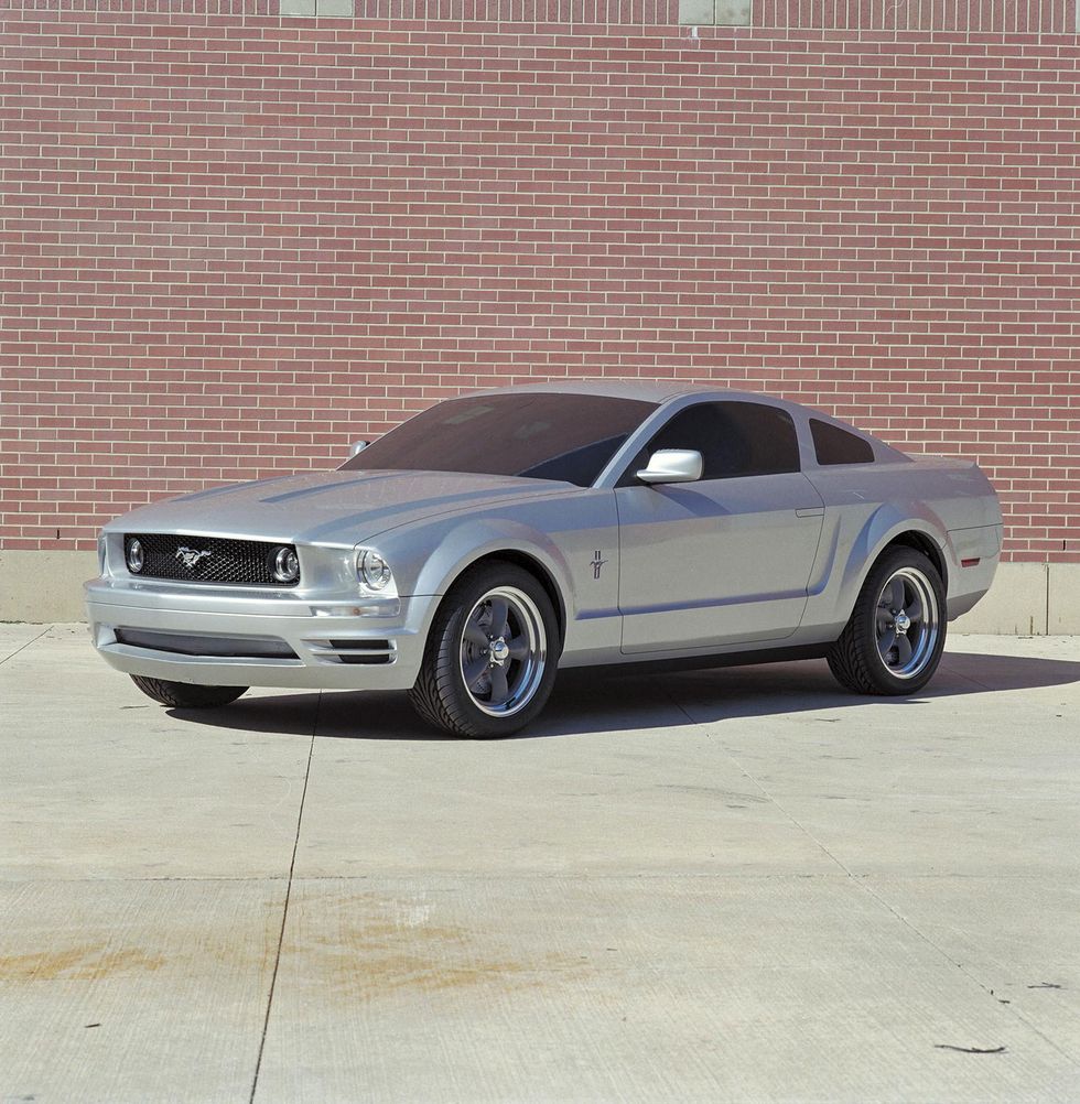Concept Car Styling that Paved the Way for Ford's S197 Mustang and ...