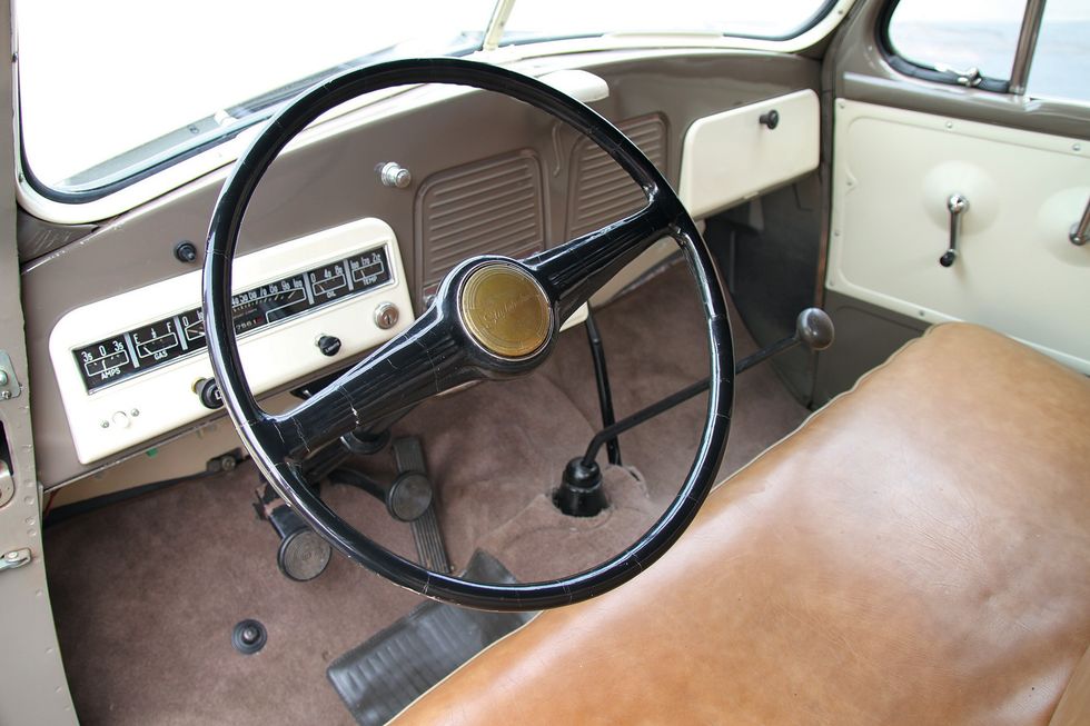 After A Full Restoration, This 1949 Studebaker 2R16 Stake Bed Truck ...