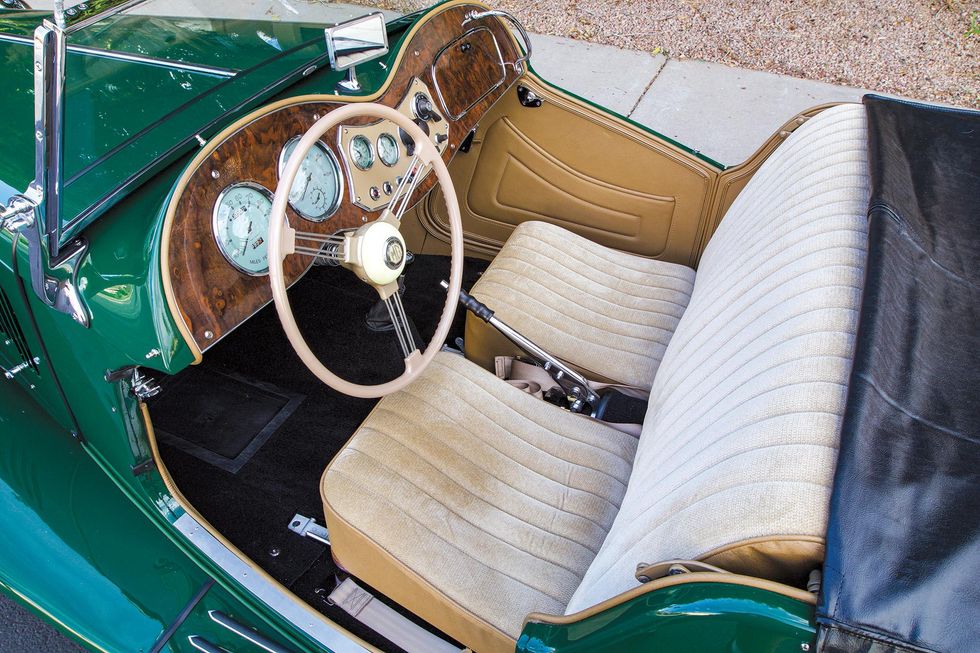 The 1951 MG TD looked good, but it took a lot of effort to undo ...