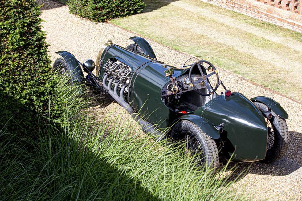 Built to evoke a bygone era, Curtiss-powered 1928 Frazer-Nash is ready ...