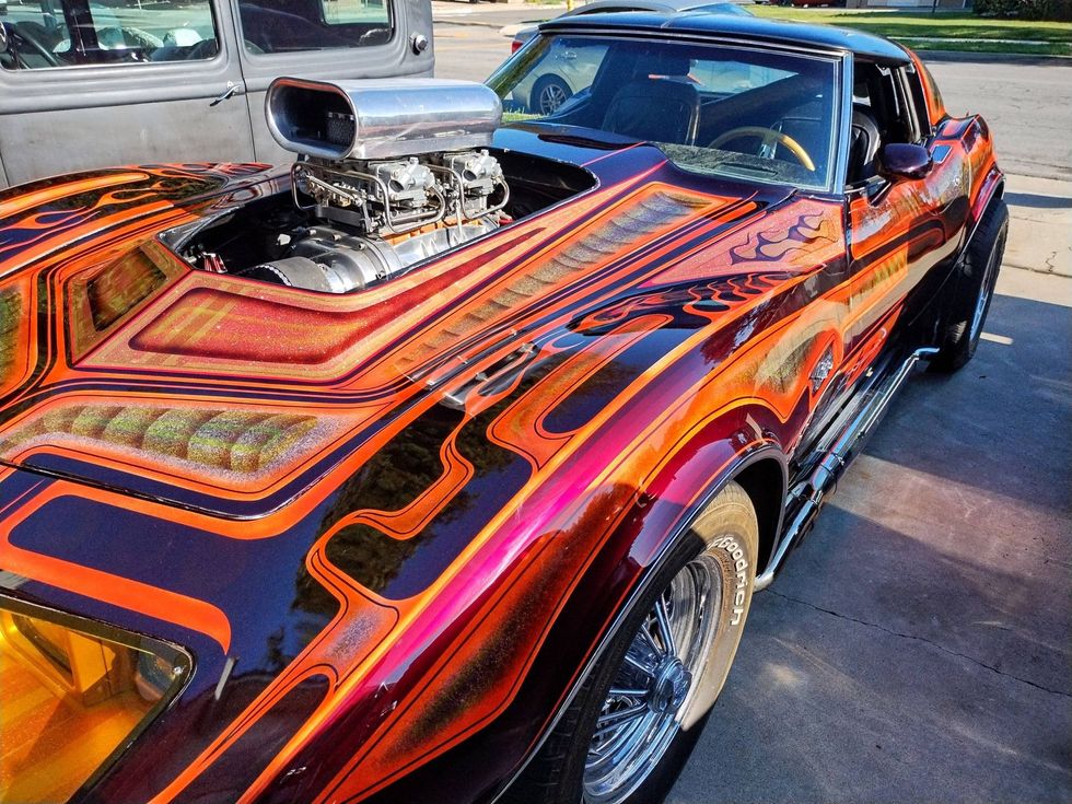 Check Out This 1970 Chevrolet Corvette C3 Stingray Hot Rod’s Wild ...