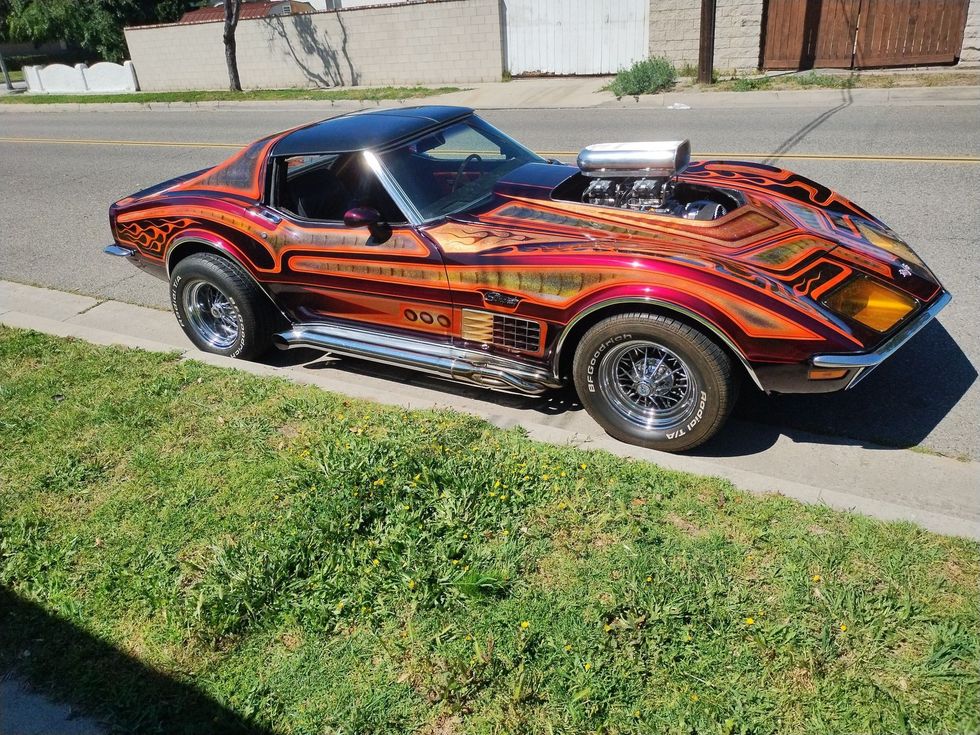 Check Out This 1970 Chevrolet Corvette C3 Stingray Hot Rod’s Wild ...
