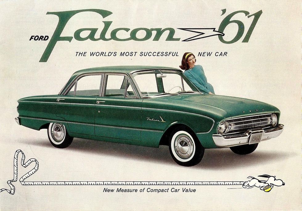 Compacts like this 1961 Ford Falcon make first-class commuters. Here’s ...