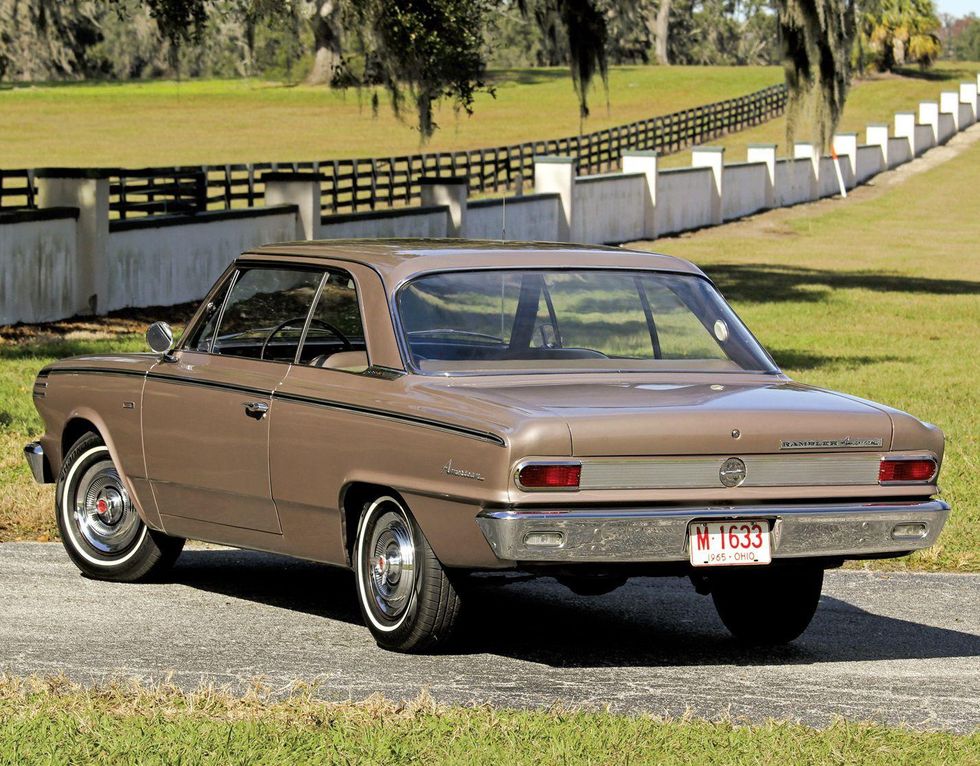 The 1965 AMC Rambler American 440-H was an early example of the sport ...