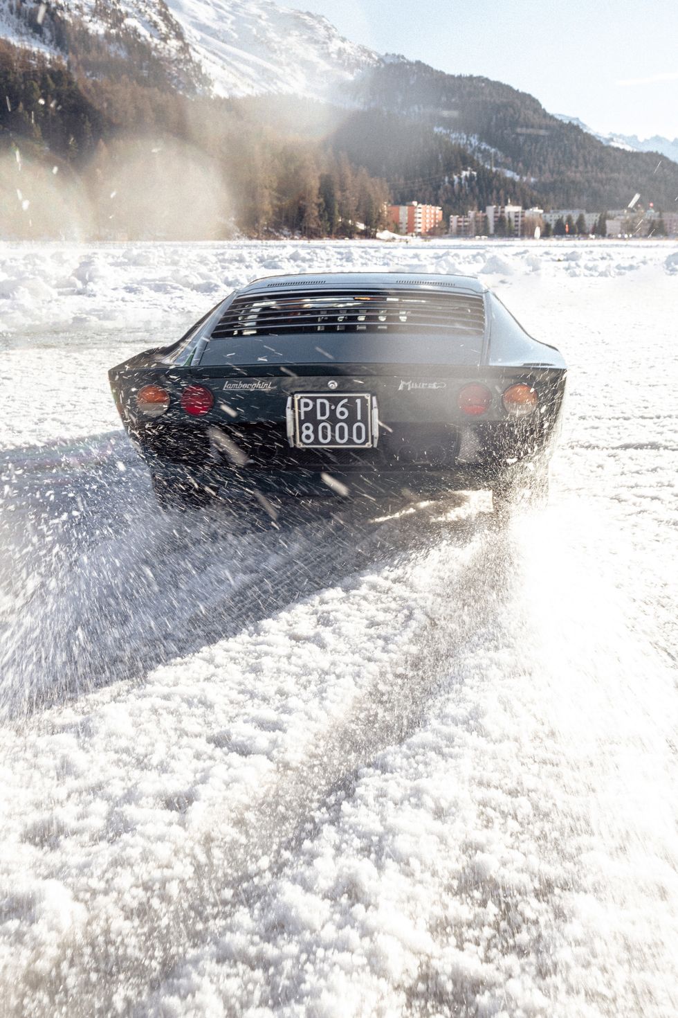 A Polo Storico-certified Lamborghini Miura P400 S goes Ice Racing ...