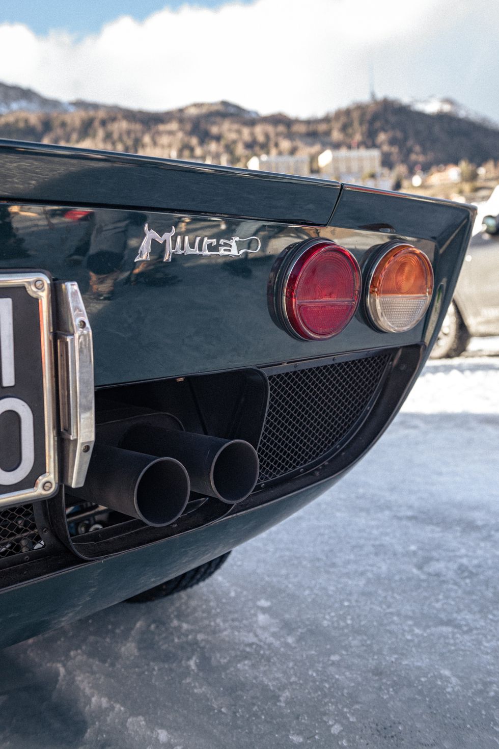 A Polo Storico-certified Lamborghini Miura P400 S goes Ice Racing ...