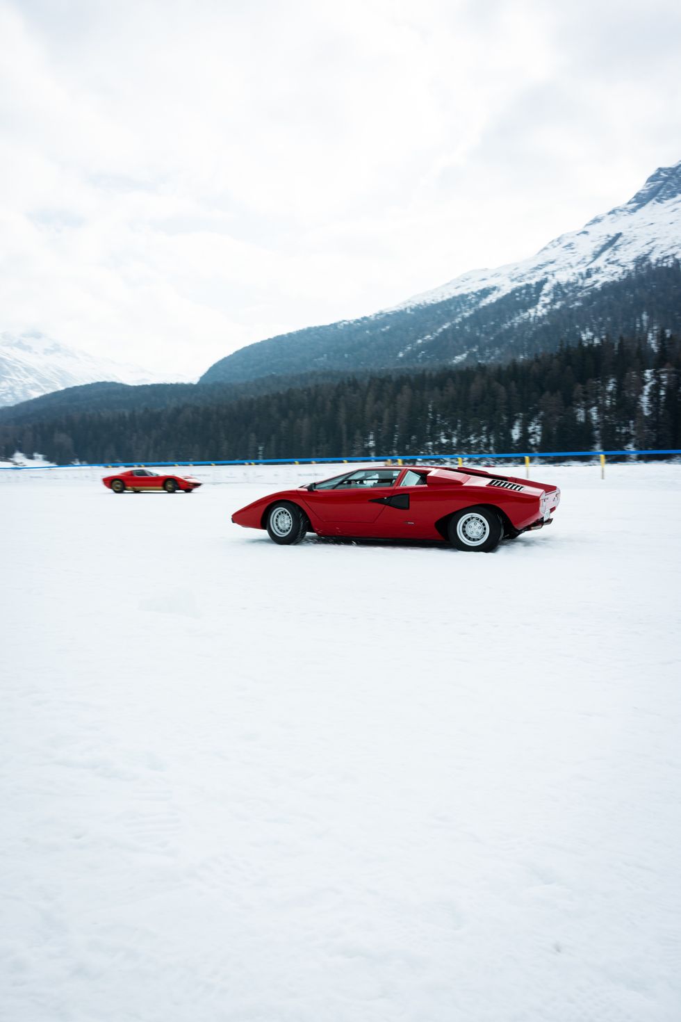 A Polo Storico-certified Lamborghini Miura P400 S goes Ice Racing ...