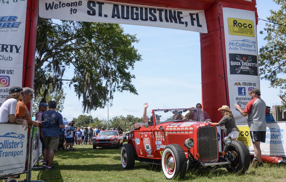 The 2023 Great Race Blasts Off From St. Augustine, Florida - Hemmings