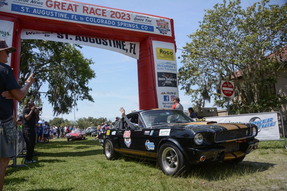 The 2023 Great Race Blasts Off From St. Augustine, Florida - Hemmings