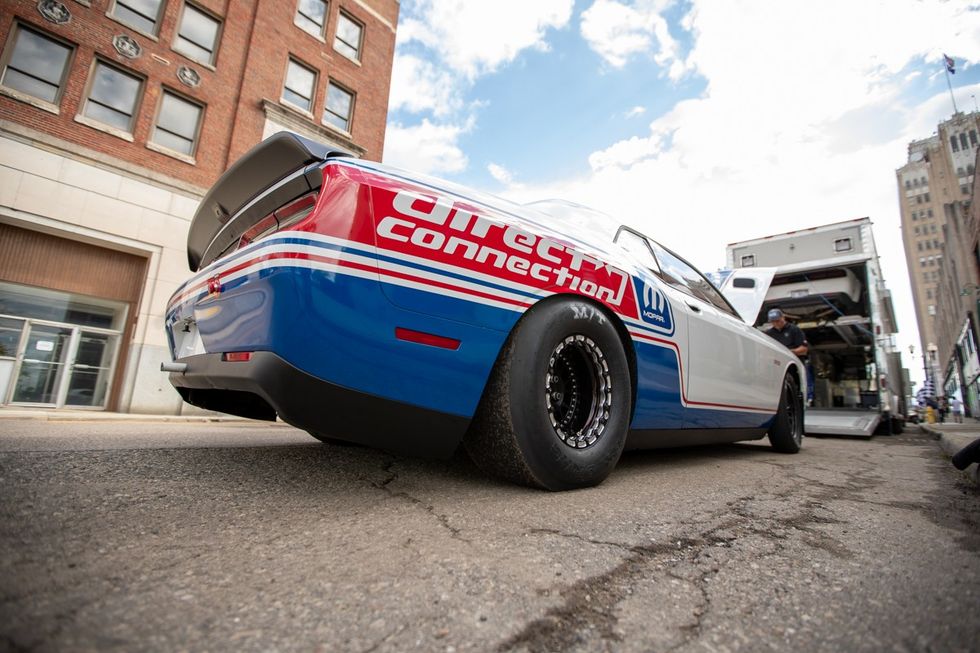 Spotted, Twin-Turbo Hurricane-Powered Challenger Drag Pak - Hemmings