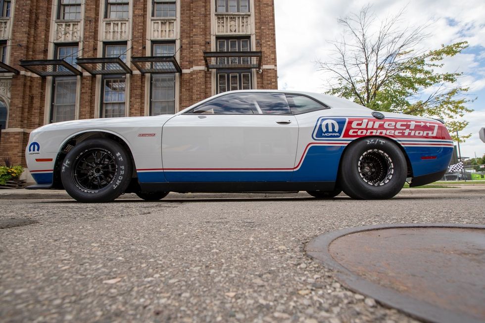 Spotted, Twin-Turbo Hurricane-Powered Challenger Drag Pak - Hemmings