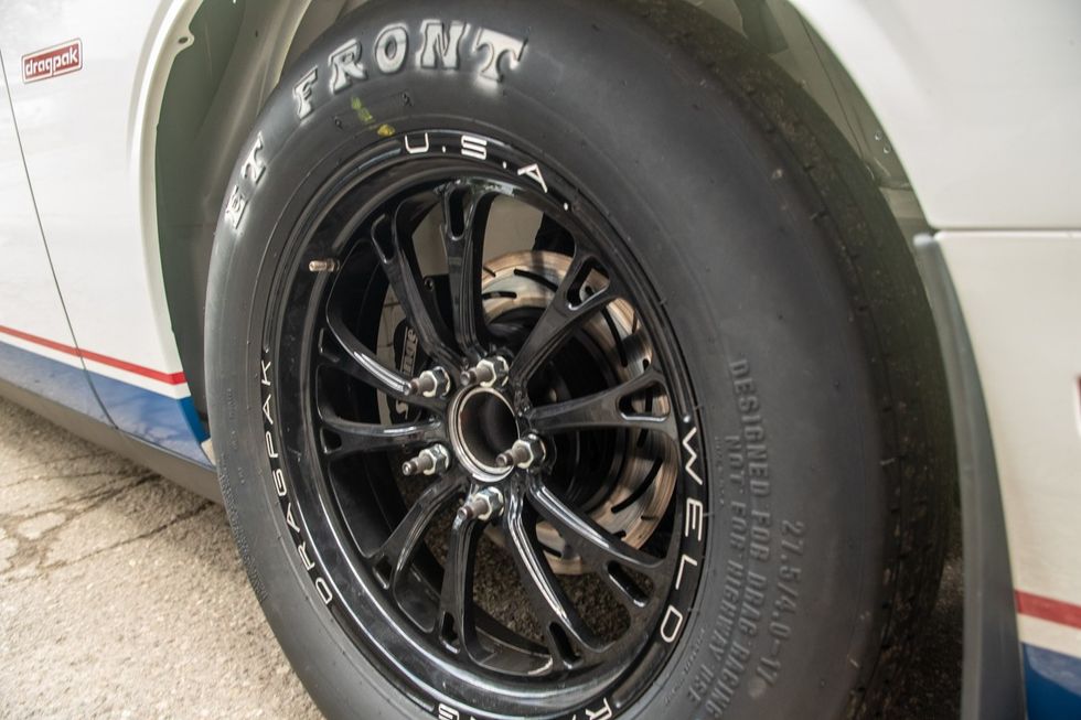 Spotted, Twin-Turbo Hurricane-Powered Challenger Drag Pak - Hemmings