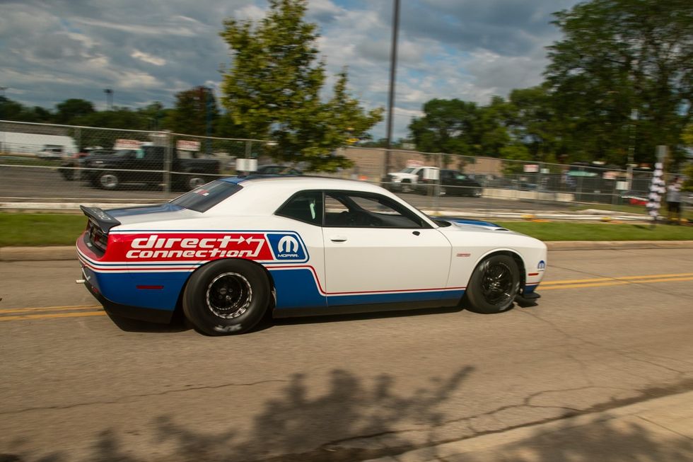 Spotted, Twin-Turbo Hurricane-Powered Challenger Drag Pak - Hemmings