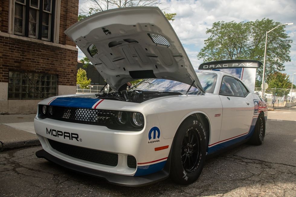 Spotted, Twin-Turbo Hurricane-Powered Challenger Drag Pak - Hemmings