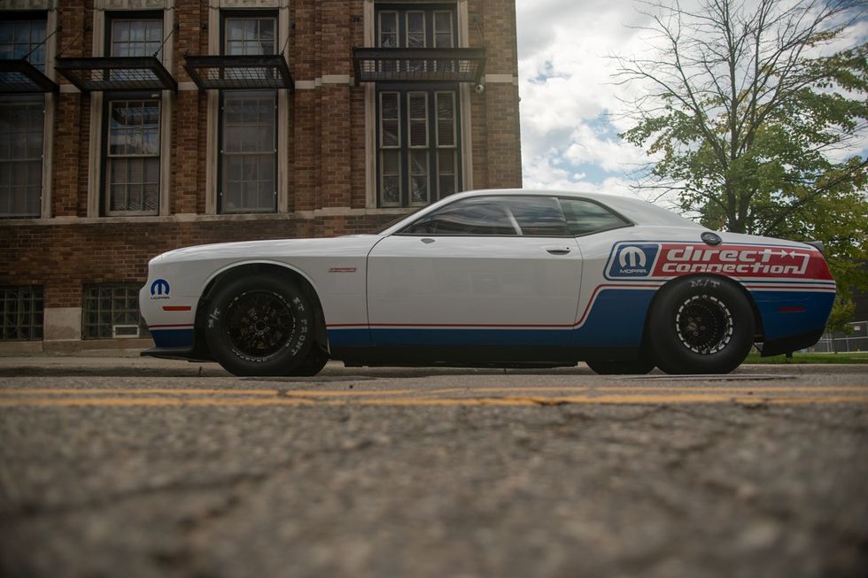 Spotted, Twin-Turbo Hurricane-Powered Challenger Drag Pak - Hemmings