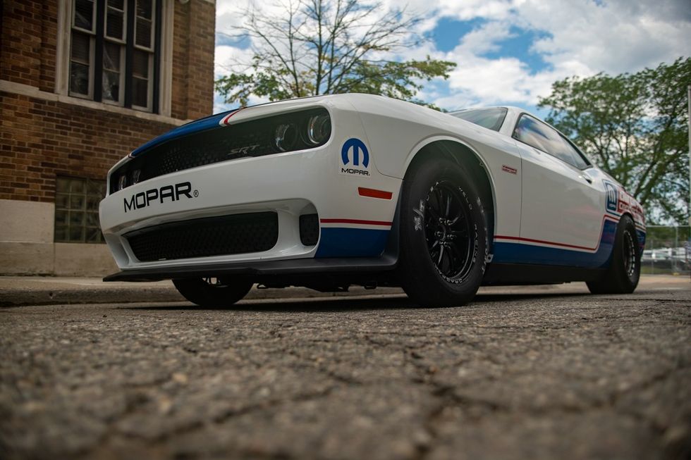 Spotted, Twin-Turbo Hurricane-Powered Challenger Drag Pak - Hemmings