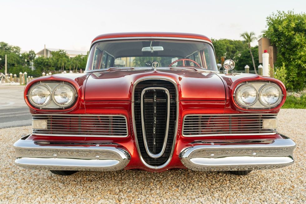 This Customized 1958 Edsel Roundup Wagon Gets the Hot Rod Treatment ...