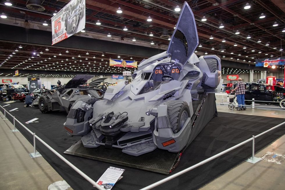 Holy Hot Rods, Batman! Five Generations of Batmobile Collide at the ...