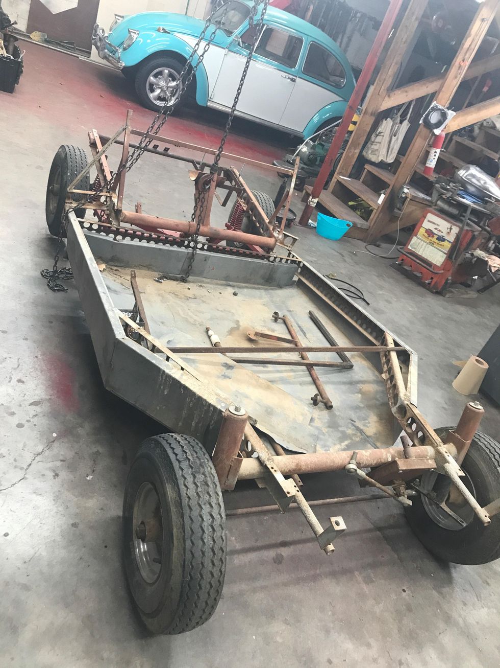 King Midget club begins restoration on a one-off prototype fiberglass ...