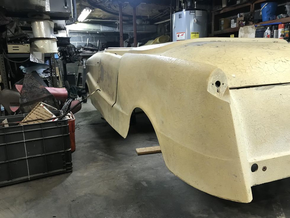 King Midget club begins restoration on a one-off prototype fiberglass ...