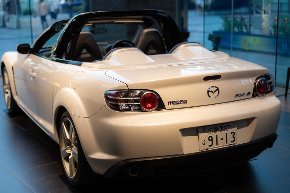 Mazda Displays Rare RX-8 Convertible in Celebration of the Rotary ...