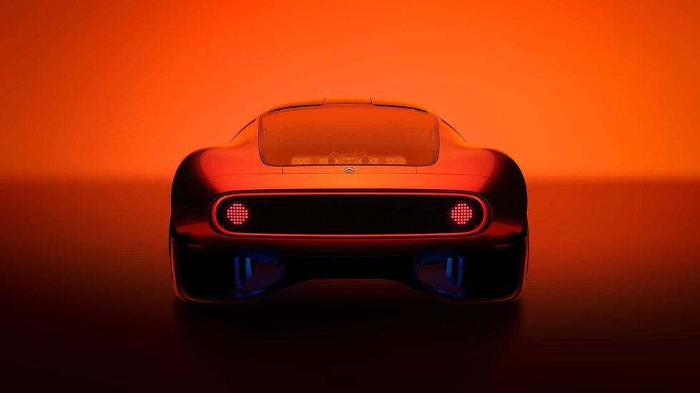 An Icon Reloaded: The Mercedes-Benz Vision One-Eleven Concept is a ...