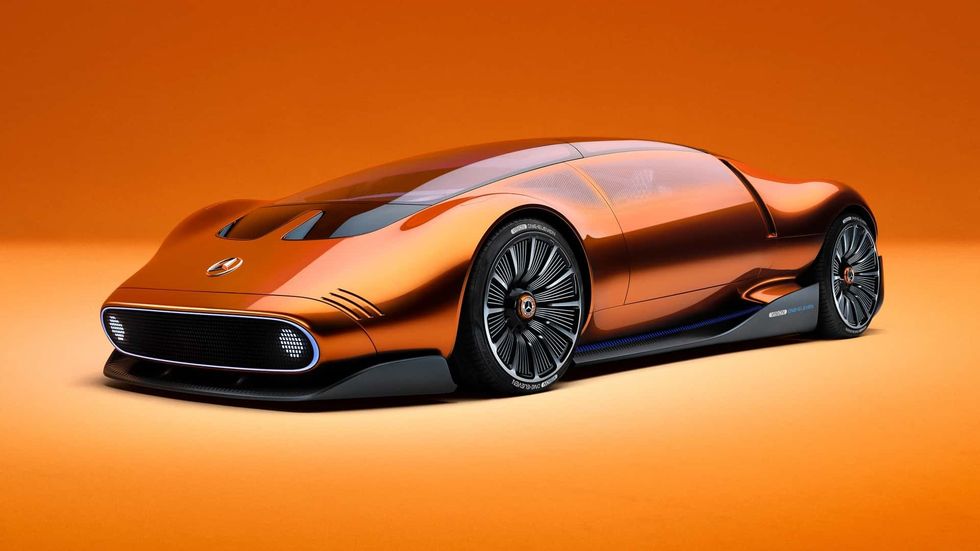 An Icon Reloaded: The Mercedes-Benz Vision One-Eleven Concept is a ...