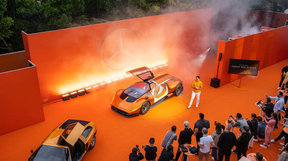 An Icon Reloaded: The Mercedes-Benz Vision One-Eleven Concept is a ...