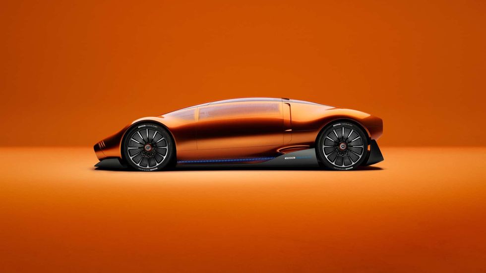 An Icon Reloaded: The Mercedes-Benz Vision One-Eleven Concept is a ...