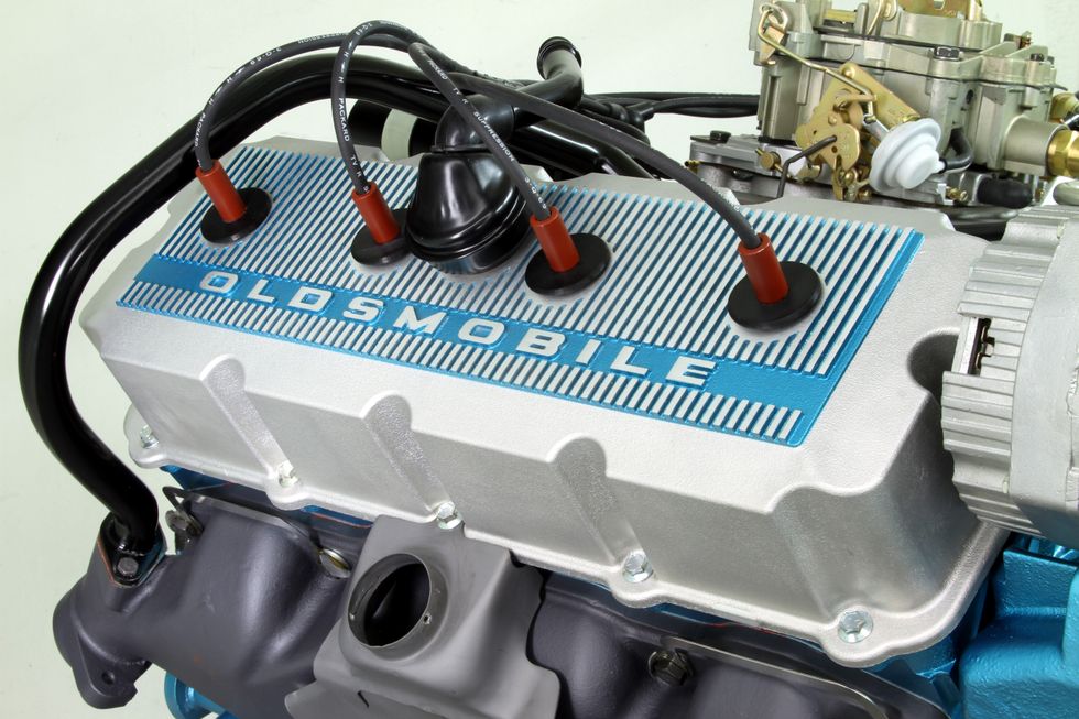 Here's How Oldsmobile's Experimental 32-Valve W-43 455 Was Resurrected ...