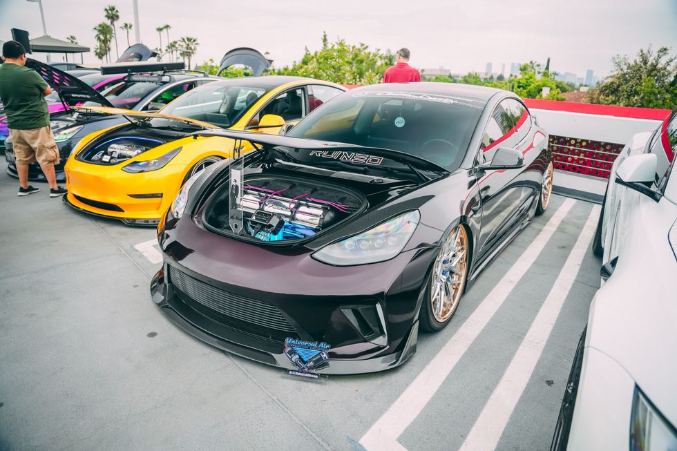 Petersen hosts all-EV car show - Hemmings