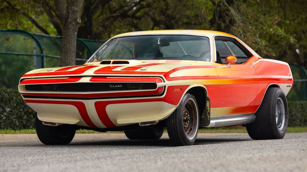 Rapid Transit Caravan Plymouth Cuda heads to auction - Hemmings