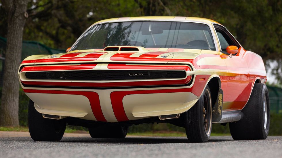 Rapid Transit Caravan Plymouth Cuda heads to auction - Hemmings