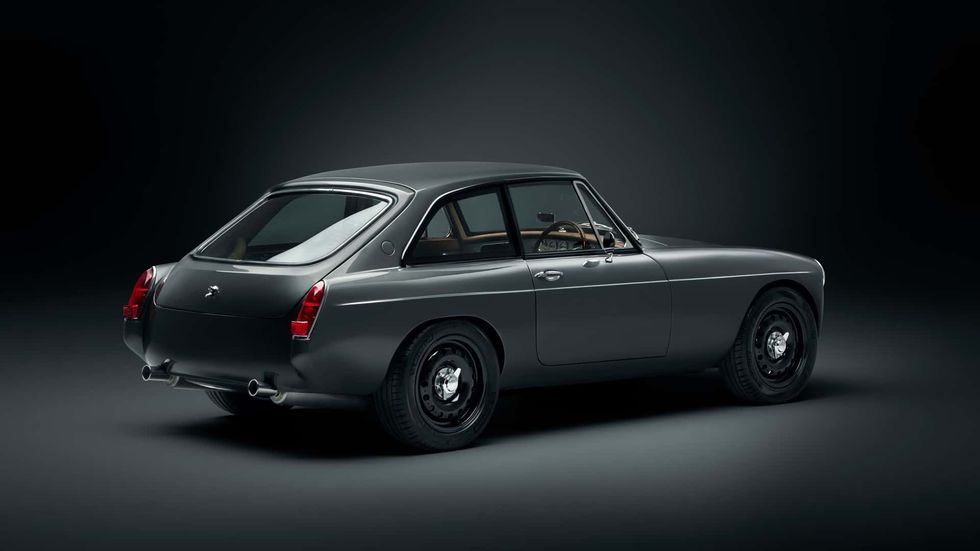 Restomod MGB Models Feature V8 or Electric Power and a Manual Gearbox ...