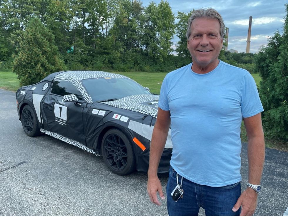 So what's the deal with that camouflaged S650 Mustang driving cross ...