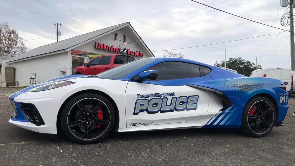 Seized for Service: 2022 Chevrolet Corvette Joins Florida Police Fleet ...
