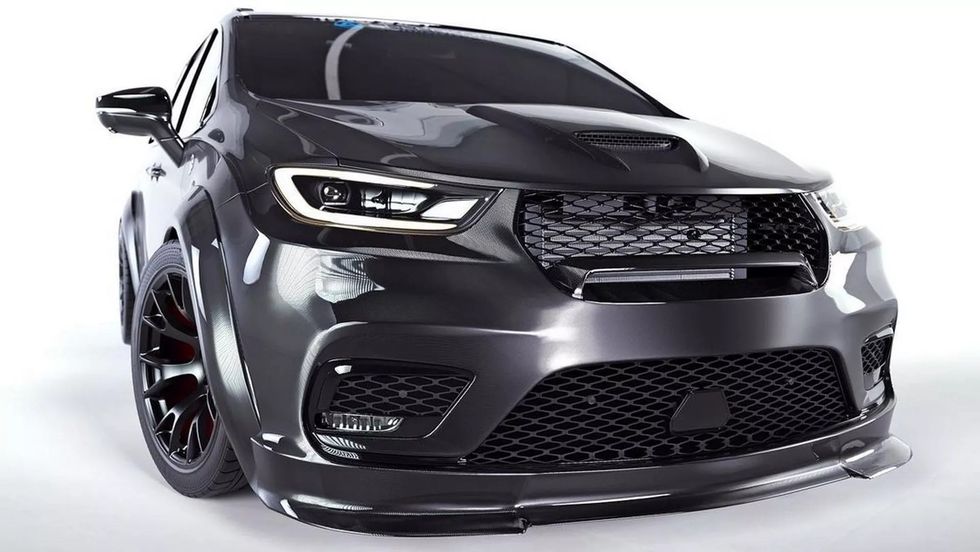 SpeedKore’s Dodge Demon-Powered Chrysler Pacifica Boasts up to 1,514 ...