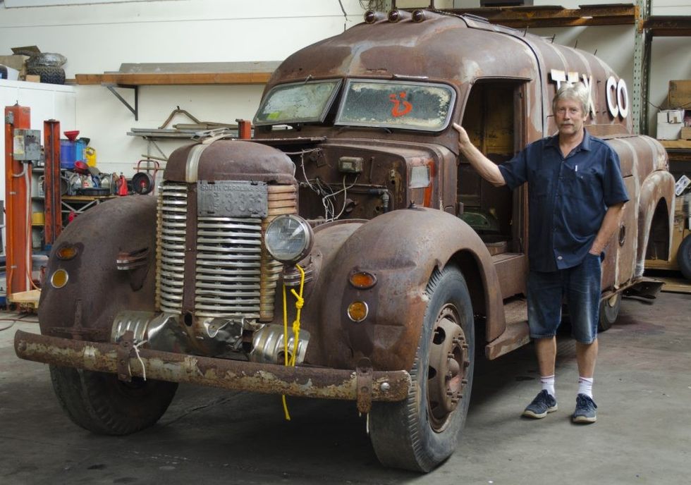 Last known Texaco Diamond T restored - Hemmings