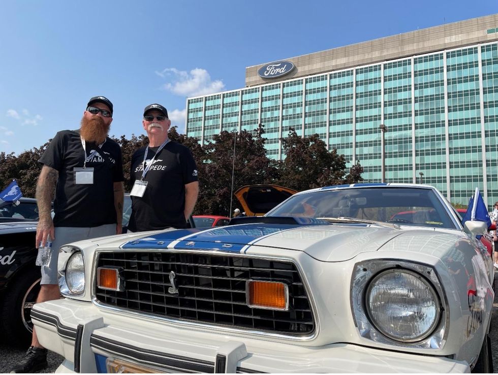 The night of 1,000 Mustangs takes over Detroit for unveiling of seventh ...