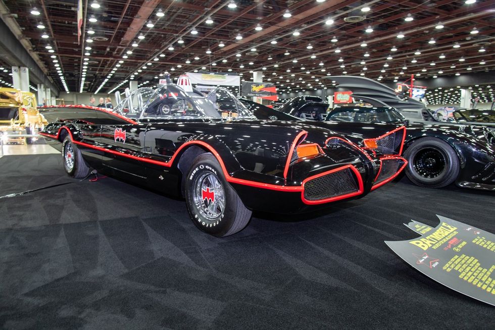 Holy Hot Rods, Batman! Five Generations of Batmobile Collide at the ...