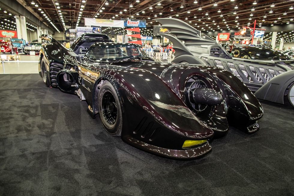 Holy Hot Rods, Batman! Five Generations of Batmobile Collide at the ...