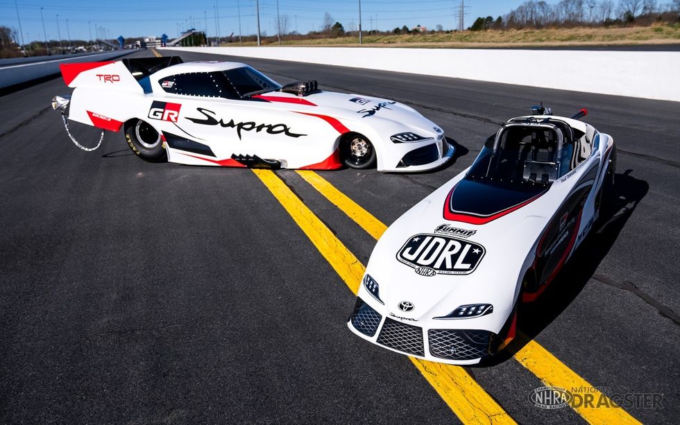 Toyota and Top Fuel Racer Antron Brown Produce a GR Supra Jr. Roadster ...