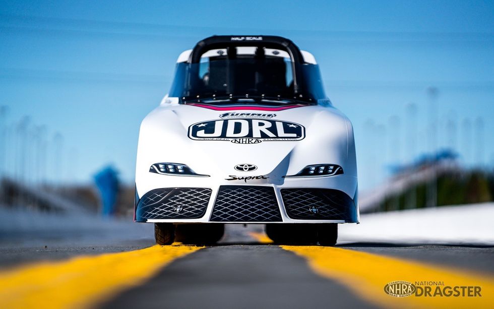 Toyota and Top Fuel Racer Antron Brown Produce a GR Supra Jr. Roadster ...