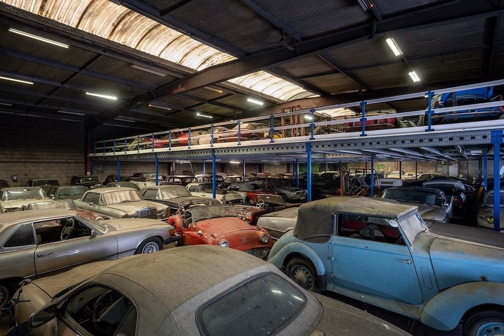 Barn Find Uncovers 230 Rare Cars Made By Aston Martin, Ferrari, BMW ...