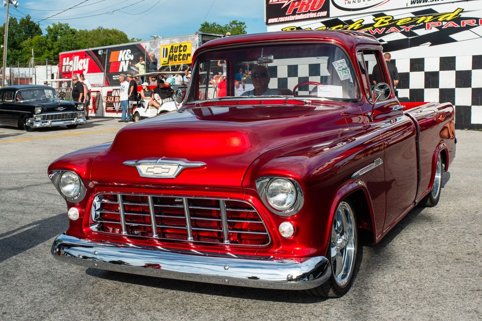 Tri-Five Nationals Draw Record Atttendance of '55, '56, and '57 Chevys ...
